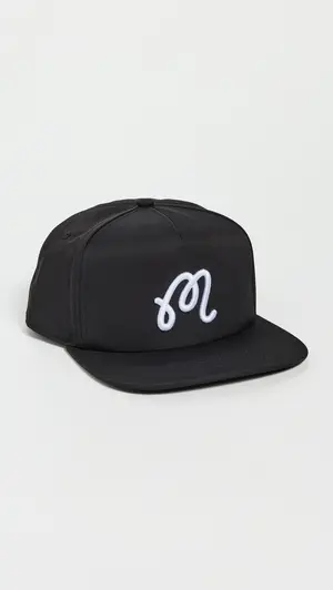MALBON Snapback Hat - Black