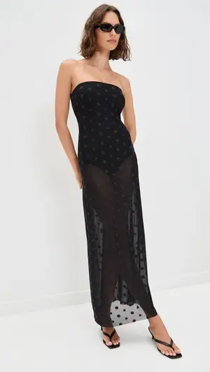 Bec & Bridge Karla Strapless Maxi Dress