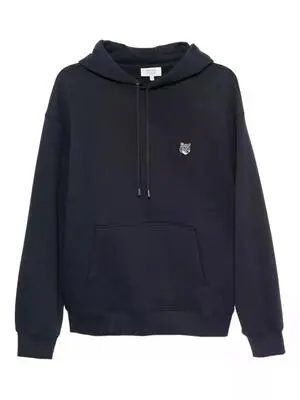 Maison Kitsuné Embroidered-logo Patch Hoodie