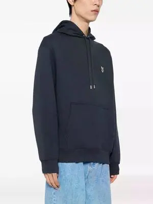 Maison Kitsuné Embroidered-logo Patch Hoodie