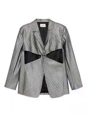 Coperni Twisted Cut-out Tailored Jacket