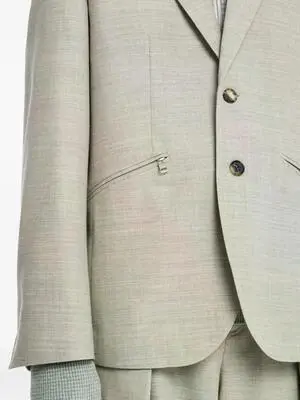 JW Anderson Zip-pocket Two-button Blazer