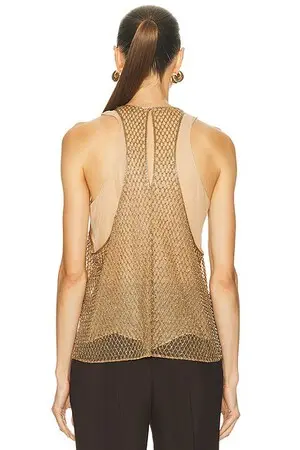 Adam Lippes Fable Beaded Top