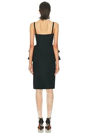 Valentino Garavani Peplum Dress