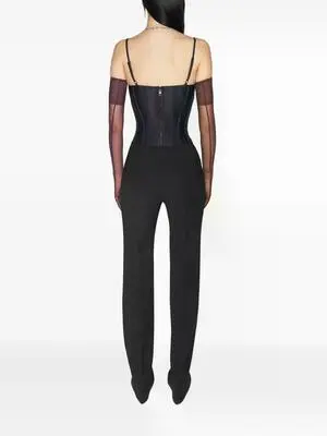 MUGLER Boned Bustier Top