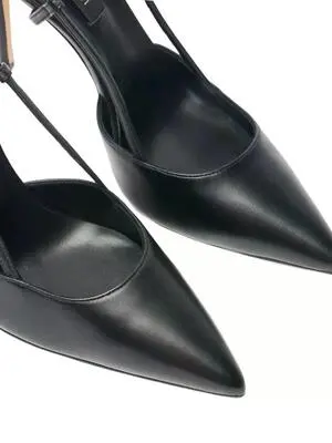 Casadei 100mm Julia Pointed-toe Slingback Heeled Pumps