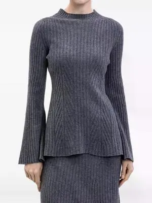 TWINSET Ribbed Sweater - Grey