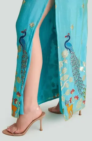 HOLICHIC Luna Embroidered Maxi Dress