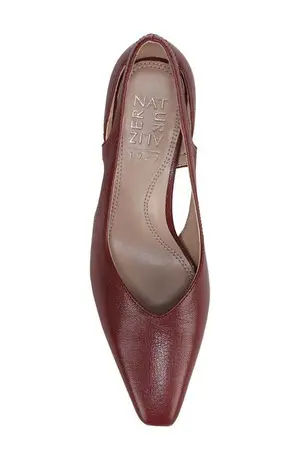 Naturalizer Gracie Pointed Toe Pump - Cranberry Red