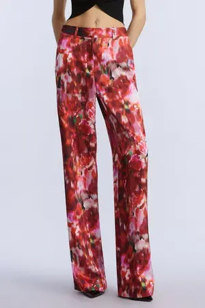 Bcbgmaxazria Washed Floral Twill Pant