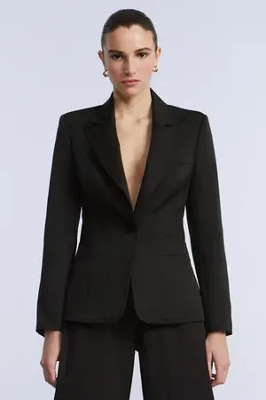 Bcbgmaxazria Taffeta Twill Blazer