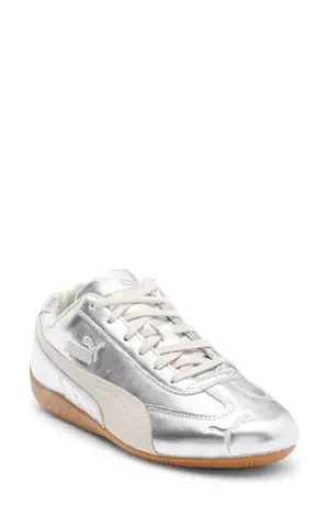 PUMA Speedcat Metallic Sneakers - Alpine Snow/gum