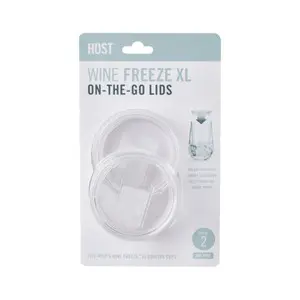 HOST Wine Freeze Xl Lids Set Of 2