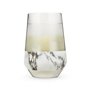 HOST Wine Freeze Xl Cooling Cup In Marble - Clear
