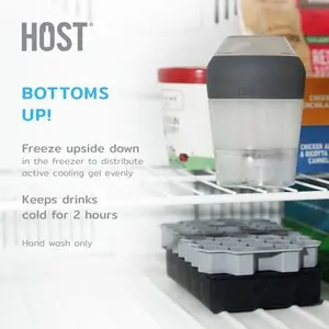 HOST Wine Freeze Xl Cooling Cup In Marble