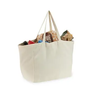 TWINE Canvas Grocery Tote 8.3 Gallon