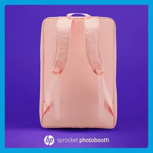 HP Sprocket Photobooth Travel Backpack - Pink