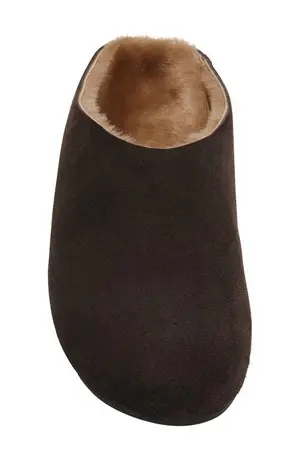 THE ROW Hudson Leather Mules - Lacquer Brown
