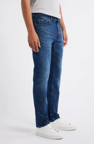 BOSS Delaware Slim-fit Jeans - Navy
