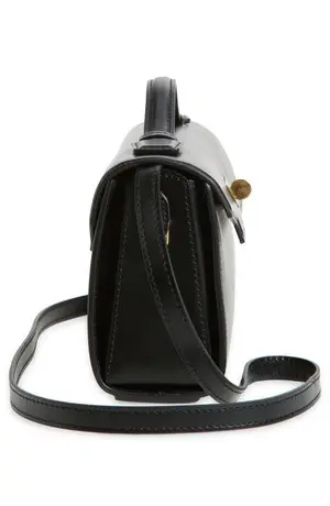 ANYA HINDMARCH Mortimer Leather Clutch - Black