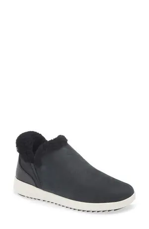 Olukai Kamau Waterproof Genuine Shearling Sneakers - Lava Rock/lava Rock