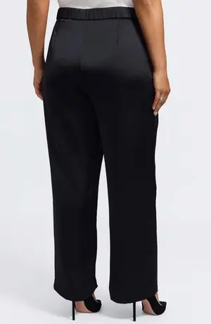 Foxcroft Ankle-length Pull-on Pants - Black