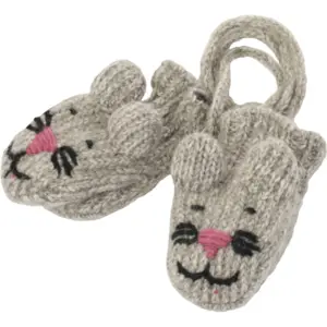 NIRVANNA DESIGNS Mousey Mittens - Grey
