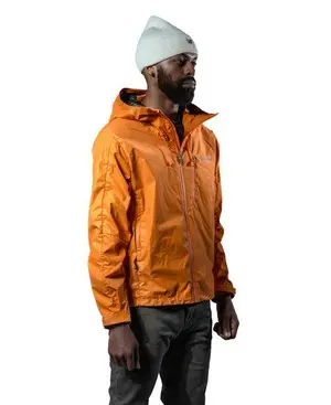 WOODPECKER Wind Rain Shell Jacket - Orange Diamond