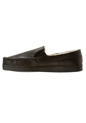 KINGSIZE Romeo Slippers With Faux-fur Lining - Brown