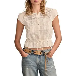 Lucky Brand Short Blouses