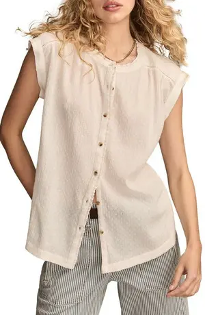 Lucky Brand Collared Tops