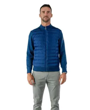 WOODPECKER Hybrid Knit Jacket - Cobalt