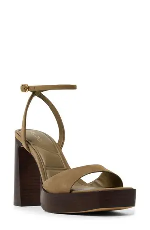 Aldo Lothon Platform Sandal - Other Green