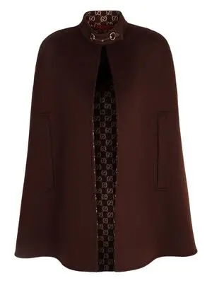 Gucci Wool Caban Jacket - Brown