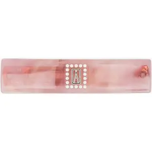 Alexandre De Paris Imitation Pearl Barrette - Rose