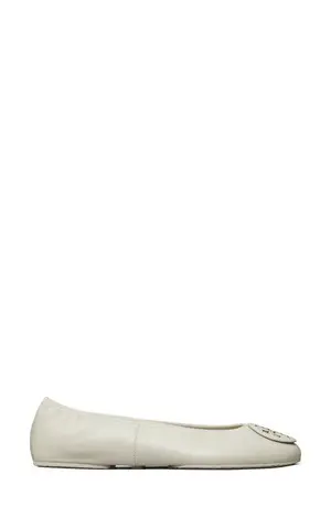 Tory Burch Reva Travel Ballet Flat - Ash Cloud