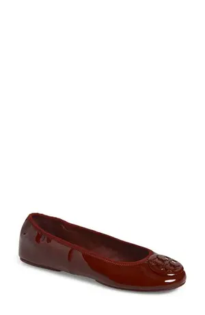 Tory Burch Reva Travel Ballet Flat Fuoco/fuoco