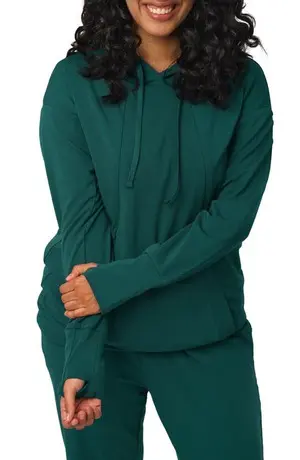 KINDRED BRAVELY Maternity And Nursing Hoodie - Evergreen