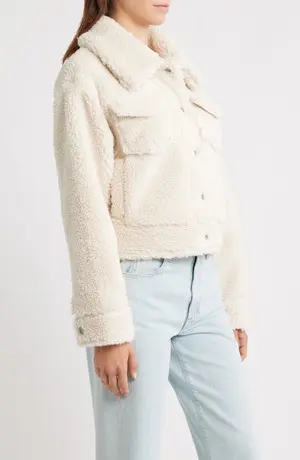 UGG Faux Shearling Trucker Jacket - Natural Ii