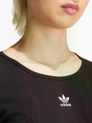Adidas Ribbed Crop Top
