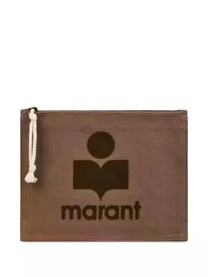 Isabel Marant Étoile Small Netia Cotton Clutch Bag