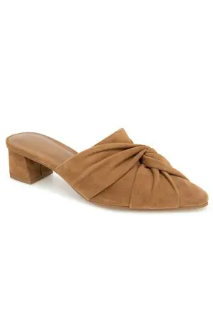 Splendid Lanis Suede Mule - Denim