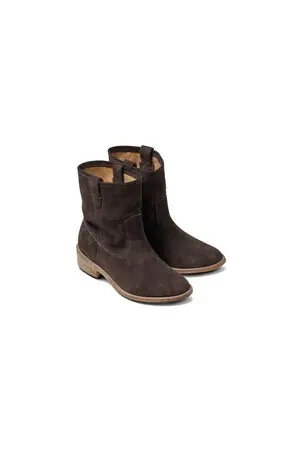 Beek Grouse Slouchy Suede Boots - Denim