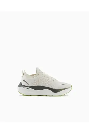 Emporio Armani Nitro Wave Sneakers - White