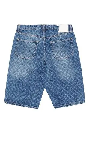 DAILY PAPER Monogram Denim Shorts