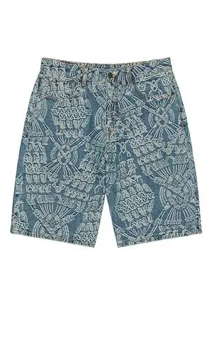 DAILY PAPER Macrame Denim Shorts