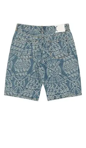DAILY PAPER Macrame Denim Shorts
