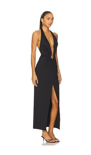 Bardot Alma Plunging Midi Dress