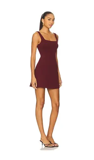 SNDYS. Olive Mini Dress - Cabernet