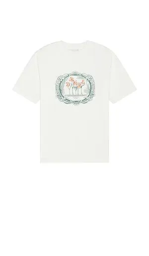 DRÃ´LE DE MONSIEUR Le T-shirt In Cream - Off White